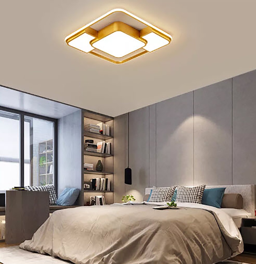 Luminaria plafón techo led 60W control remoto + App | Decotech